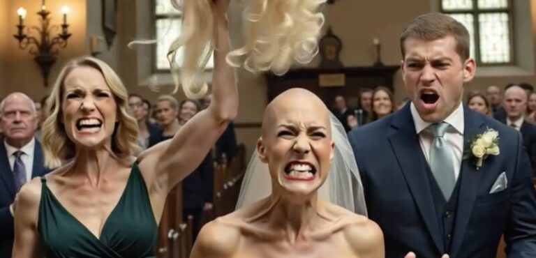 At The Wedding My Mother In Law Ripped Off My Wig Everyone Saw My Bald